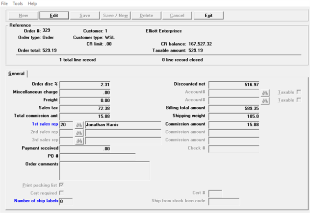 Introduction to Sales Orders