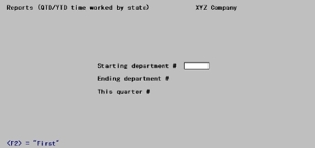 Printing Employee Reports