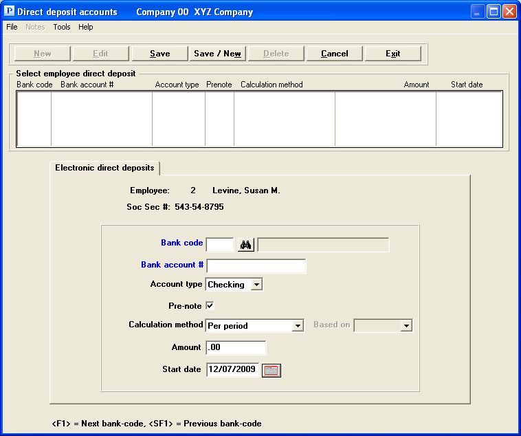 Working with Employee Records